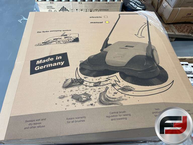 DELUXE POWER SWEEPER - Freije & Freije Auctioneers