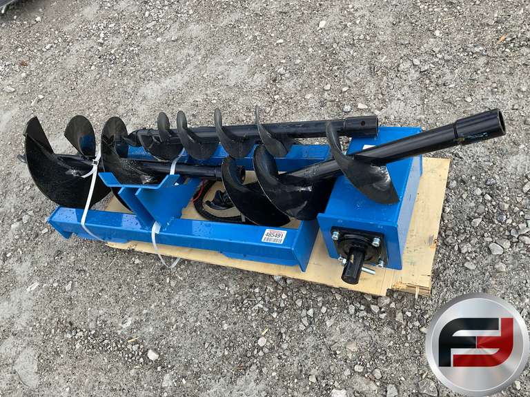 GIYI 8" AUGER W/ 12"/16" AUGER ROD - Freije & Freije Auctioneers