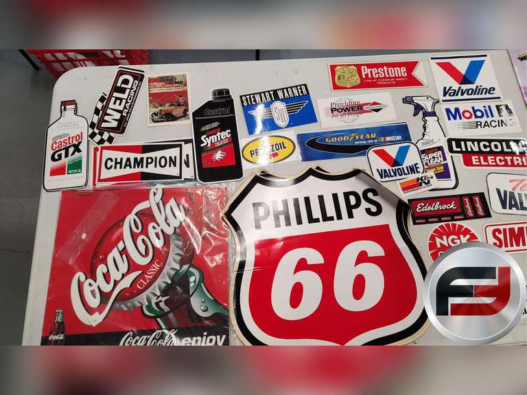 VINTAGE STICKERS - Freije & Freije Auctioneers