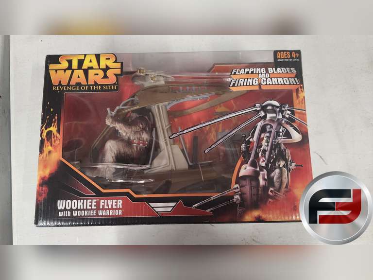 STAR WARS SHIP 2005 WOOKIE FLYER W/ WOOKIE WARRIOR, HASBRO - Freije ...