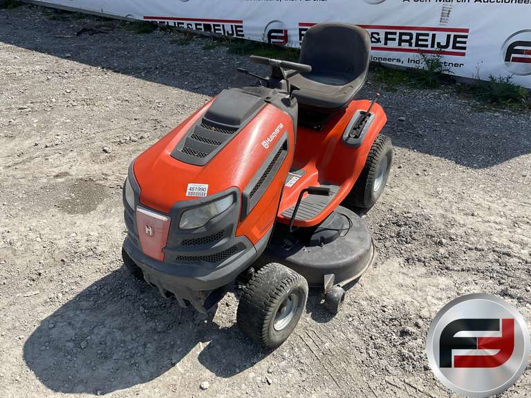 HUSQVARNA YTH22V46 RIDING MOWER SN: 06015D091569 - Freije & Freije ...