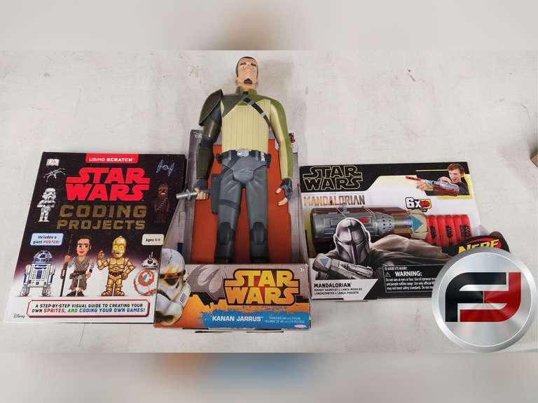 STAR WARS COLLECTIBLES & TOYS, KANAN JARRUS 19-INCH-TALL FIGURE NEW ...
