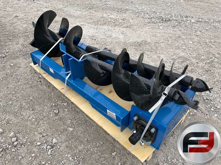 MIVA QUICK ATTACH AUGER WITH 8”,12”, 14” - Freije & Freije Auctioneers