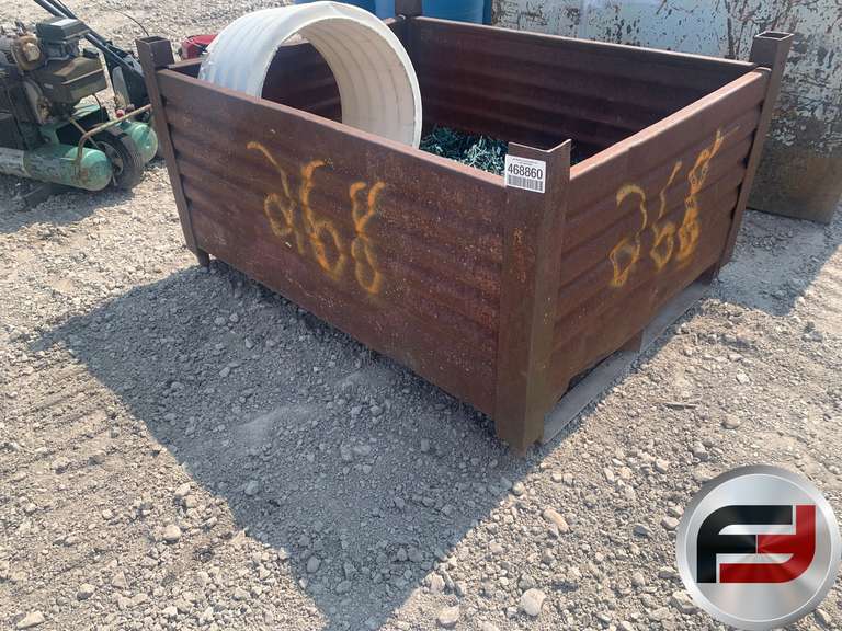 3'X4' SCRAP BIN DUMPING HOPPER - Freije & Freije Auctioneers