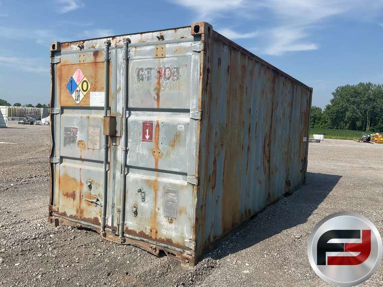 GENSTAR 20' CONTAINER SN: GSTU342657 - Freije & Freije Auctioneers
