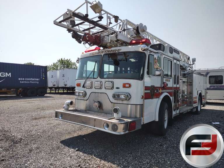 1989 DUPLEX 1250 PUMPER/AERIAL VIN: 1D91D51E5K1008136 T/A PUMPER/AERIAL ...