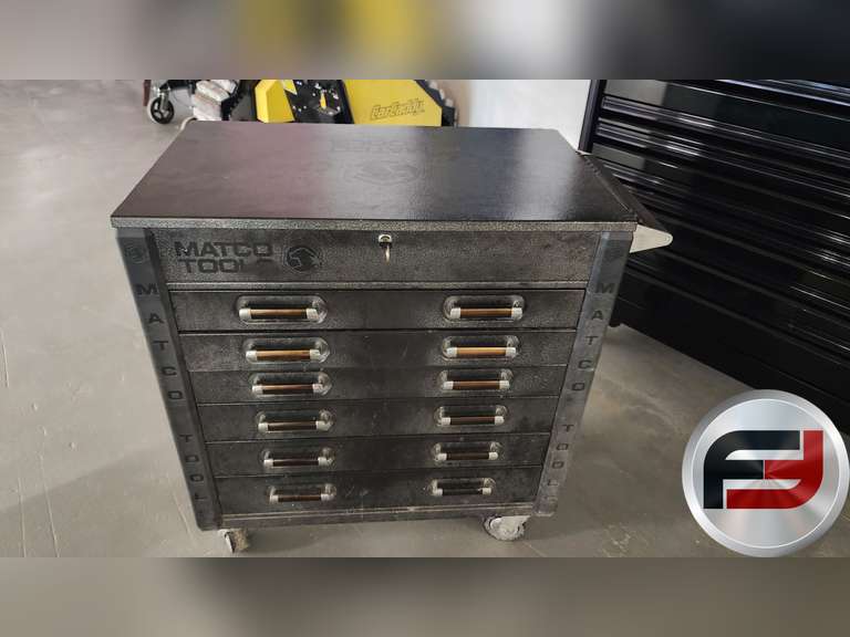 MATCO 6-DRAWER ROLLING TOOL CART - Freije & Freije Auctioneers