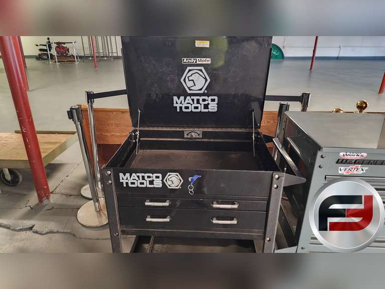MATCO MSC4 SERVICE CART 2 DRAWERS - Freije & Freije Auctioneers