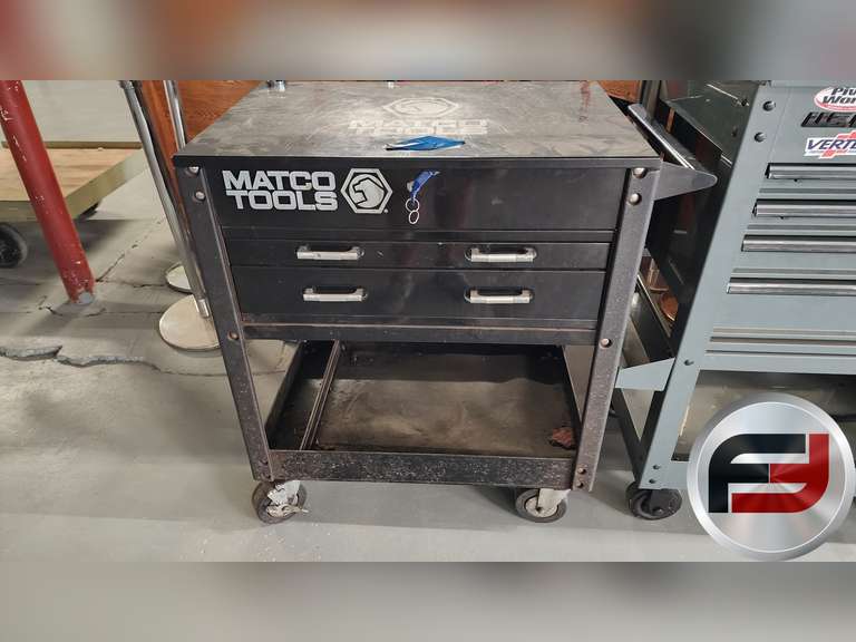 MATCO MSC4 SERVICE CART 2 DRAWERS - Freije & Freije Auctioneers