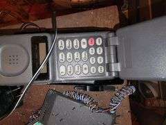 Vintage Cell Phone, Razor, Straight Edge Razor, Medicine Bottles and ...