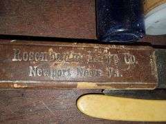 Vintage Cell Phone, Razor, Straight Edge Razor, Medicine Bottles and ...