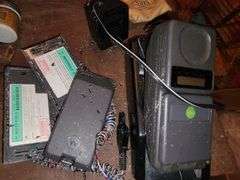 Vintage Cell Phone, Razor, Straight Edge Razor, Medicine Bottles and ...