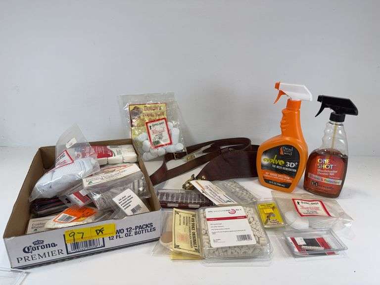 Shooting patches & more - Ruhter Auction & Realty, Inc.