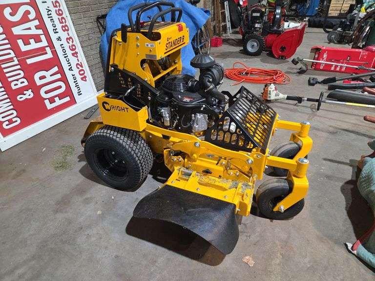 2025 Wright Stander B Stand-On Commercial Lawn Mower - Ruhter Auction ...