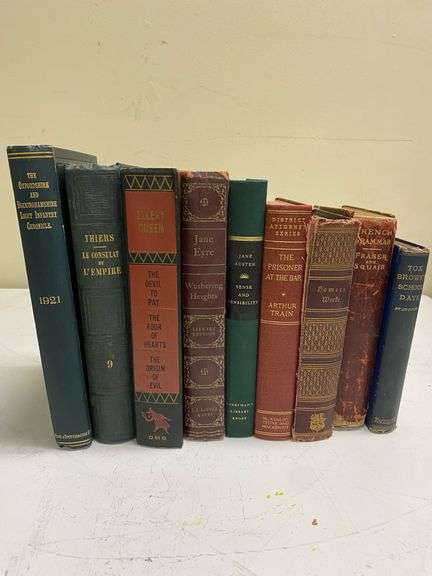 Assorted Vintage Hardcover Books - BidSells