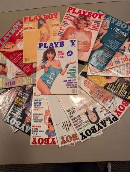 1990's Playboy magazines - BidSells