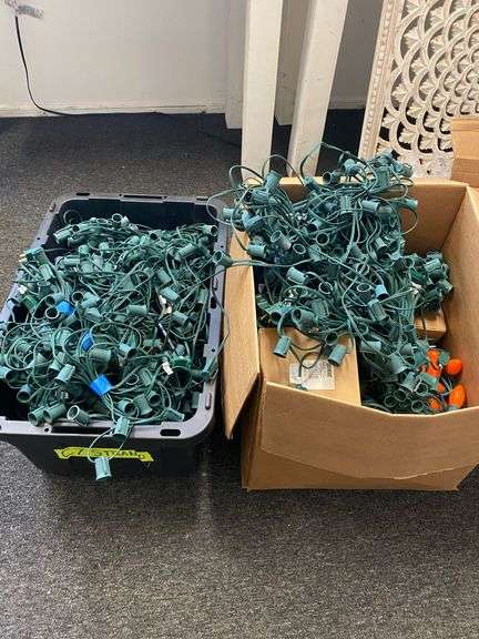 Assorted Christmas Light Strands - BidSells
