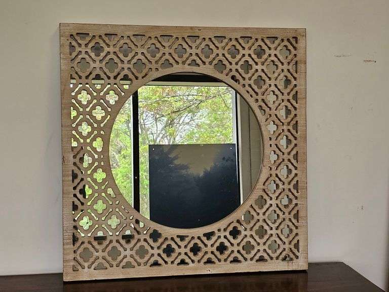Sagebrook Home Trellis Mirror - BidSells