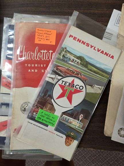 Vintage American Road Map Brochures, Atlases, European Brochures and ...