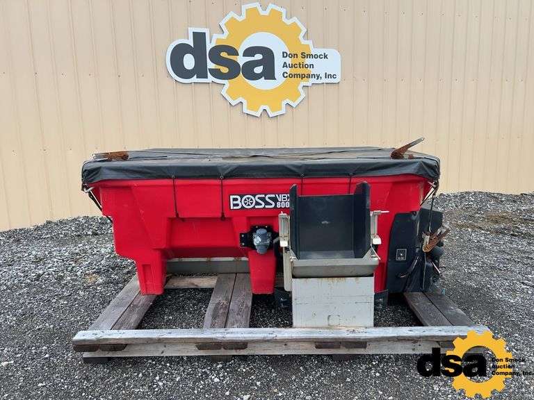Boss VBX8000 Salt Spreader - Don Smock Auction Company