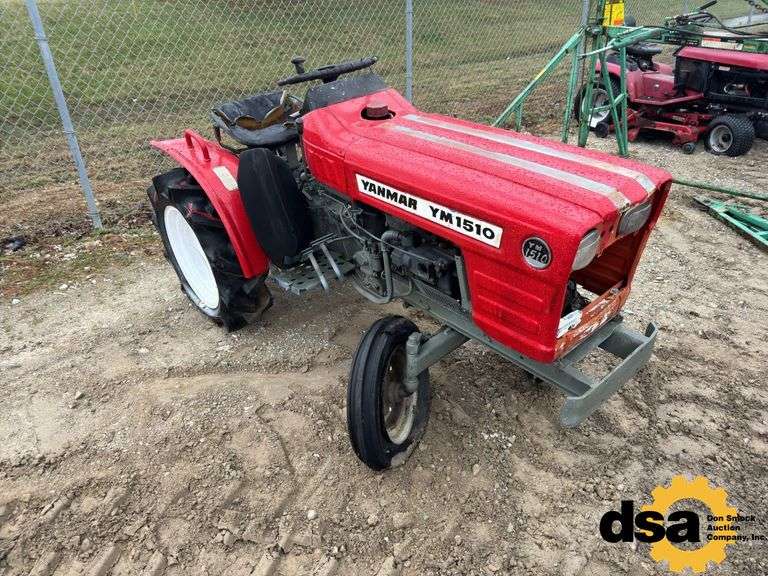 Yanmar YM1510 Diesel Powered Tractor - Don Smock Auction Company