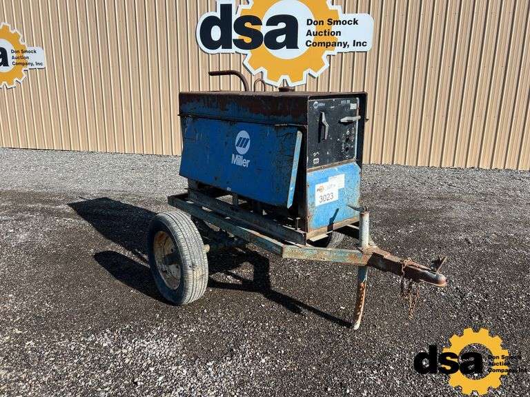 Miller BIG 20 Towable DC Arc Welder/Generator - Don Smock Auction Company