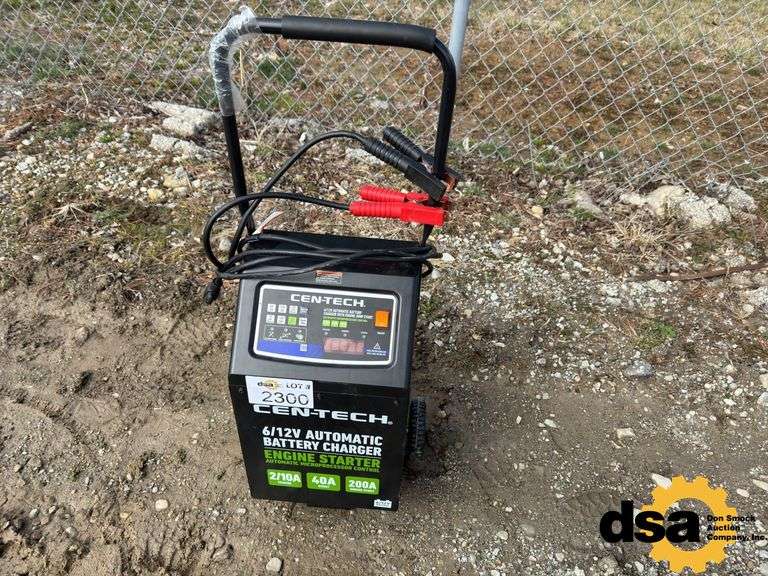 Cen-Tech 12V Portable Battery Charger/Starter - Don Smock Auction Company