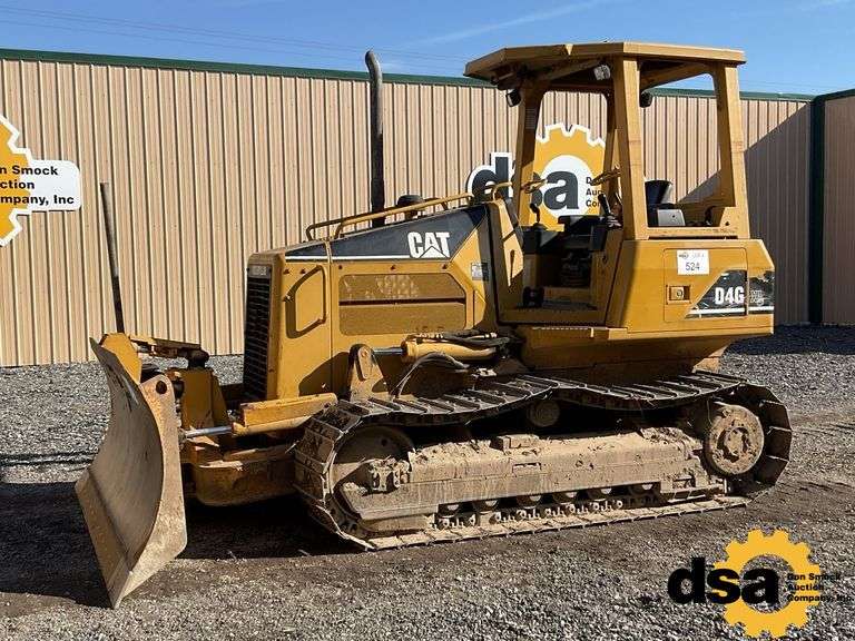 2002 CAT D4G XL Crawler Tractor - Don Smock Auction Company