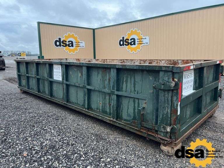 20 Yard Roll Off Open-Top Container - Don Smock Auction Company