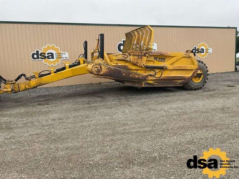 K-Tech 3100 Pull Scraper - Don Smock Auction Company