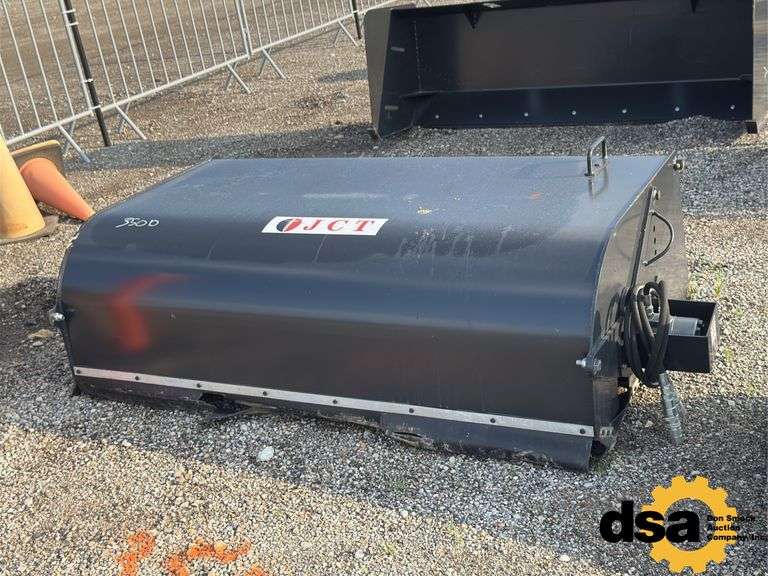 Unused 72” JCT Skid Loader Broom Box - Don Smock Auction Company