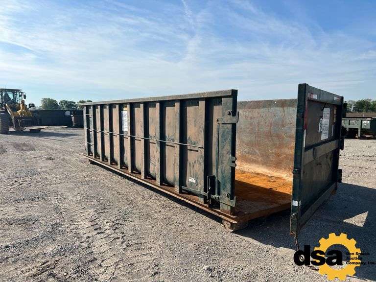 30 Yard Roll Off Open-Top Container - Don Smock Auction Company