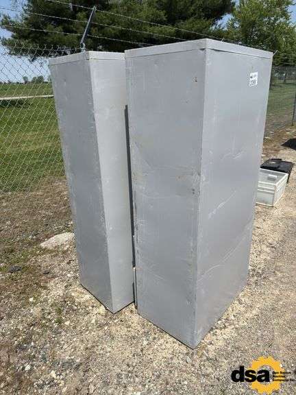 (2) Five Drawer Filing Cabinets - Don Smock Auction Company