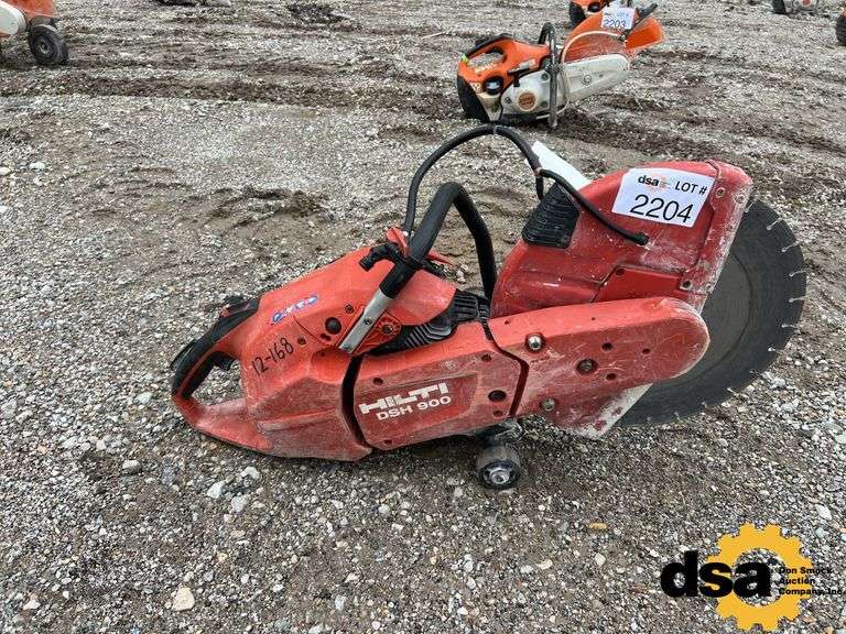 Hilti DSH 900 Wet Concrete Saw - Don Smock Auction Company